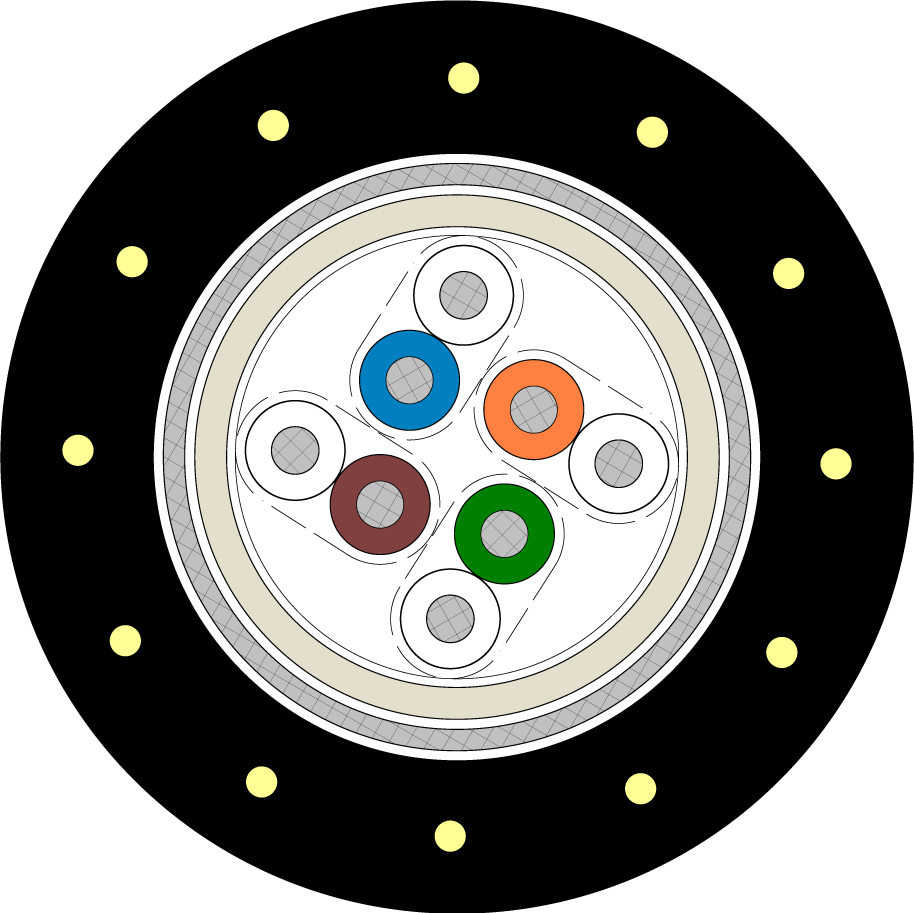 Cable de CAT5 para enrollador